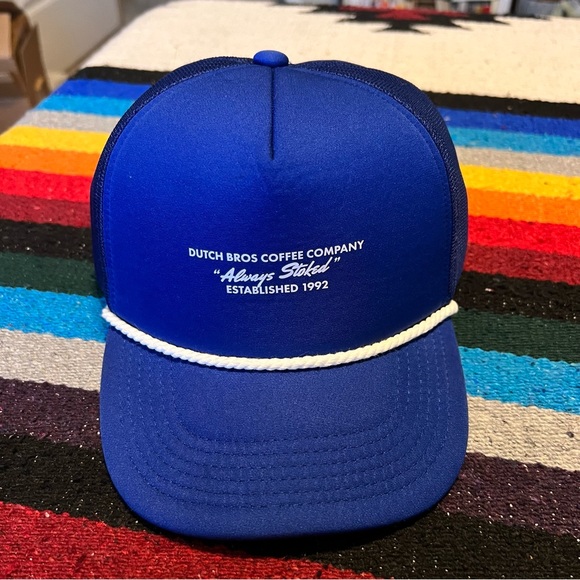 Dutch Bros | Accessories | Dutch Bros Coffee Snapback Rope Hat | Poshmark